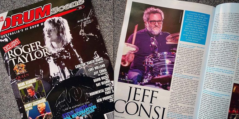 Drumscene Issue 99 – Jeff Consi